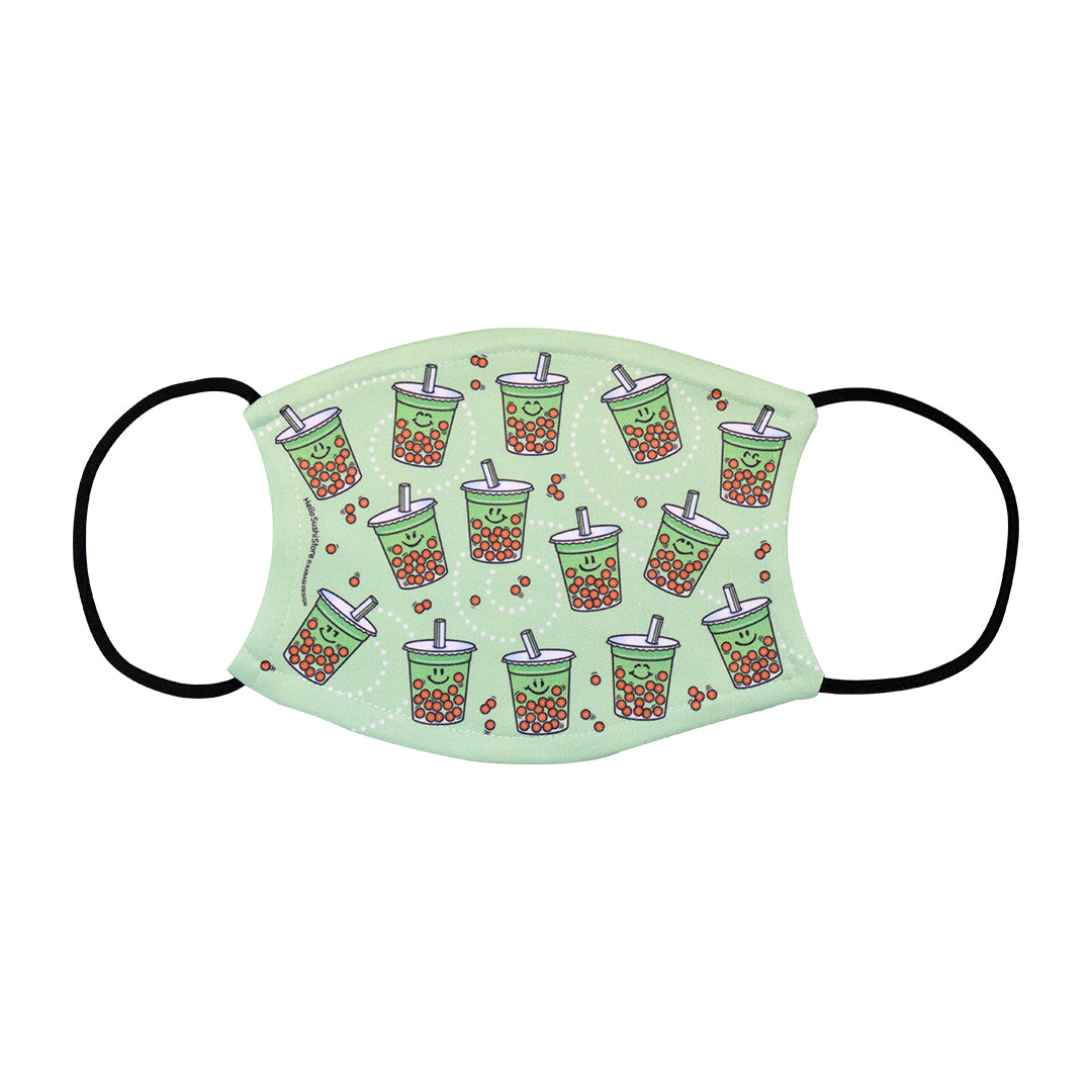Matcha Boba Face Mask w/ Filter – Hello Sushi Store | Asian Gift Shop